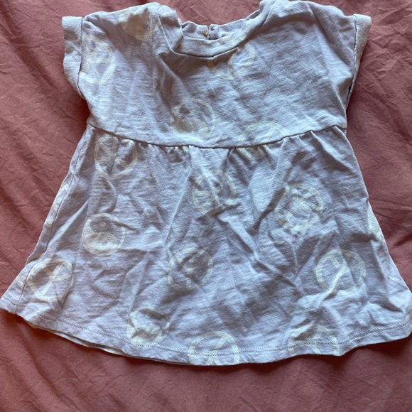 Dresses | Purple Peace Sign Dress | Poshmark